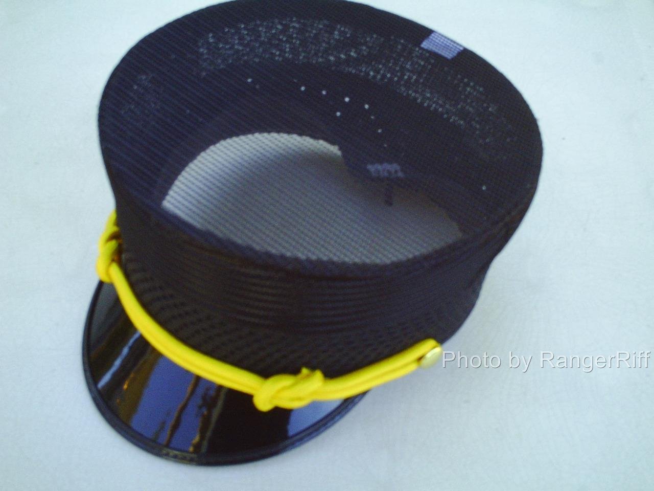 Conductor Hat Summer Mesh Trolley Trainman Black Uniform