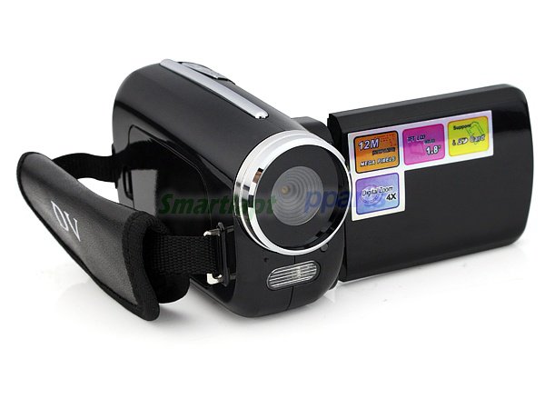 Mini Digital Video Camera DVD Camcorder 12MP Zoom Lens LCD Black LED ...