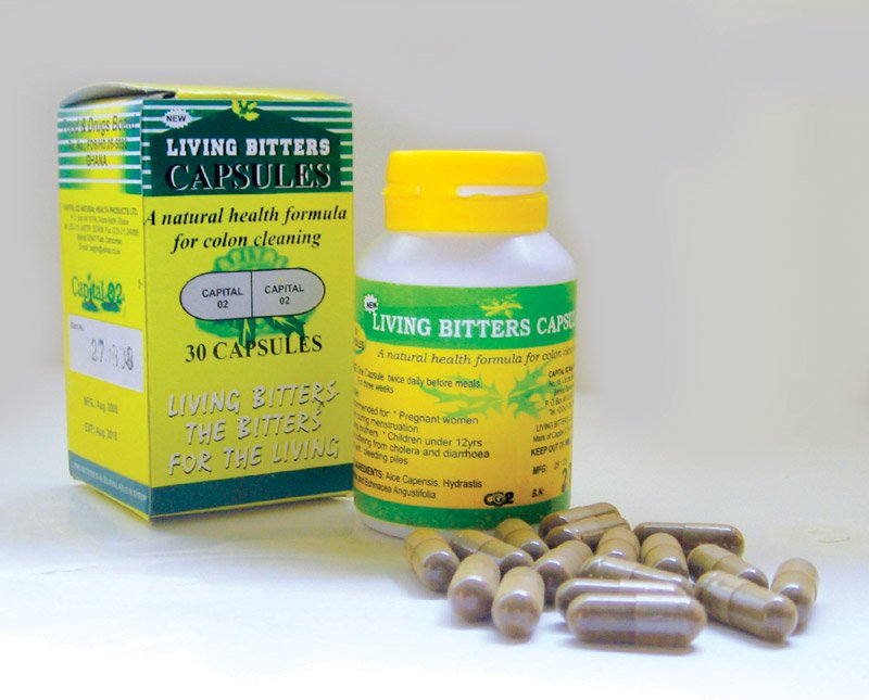 Living Bitters: 30 Capsules (H-015)