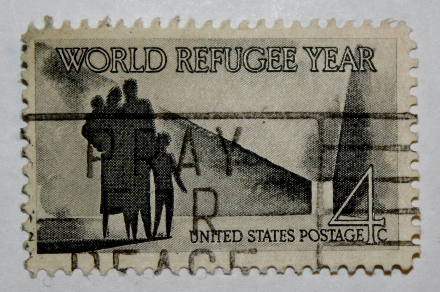 3-U.S. Cat. # 1149 - 1960 4c World Refugee Year