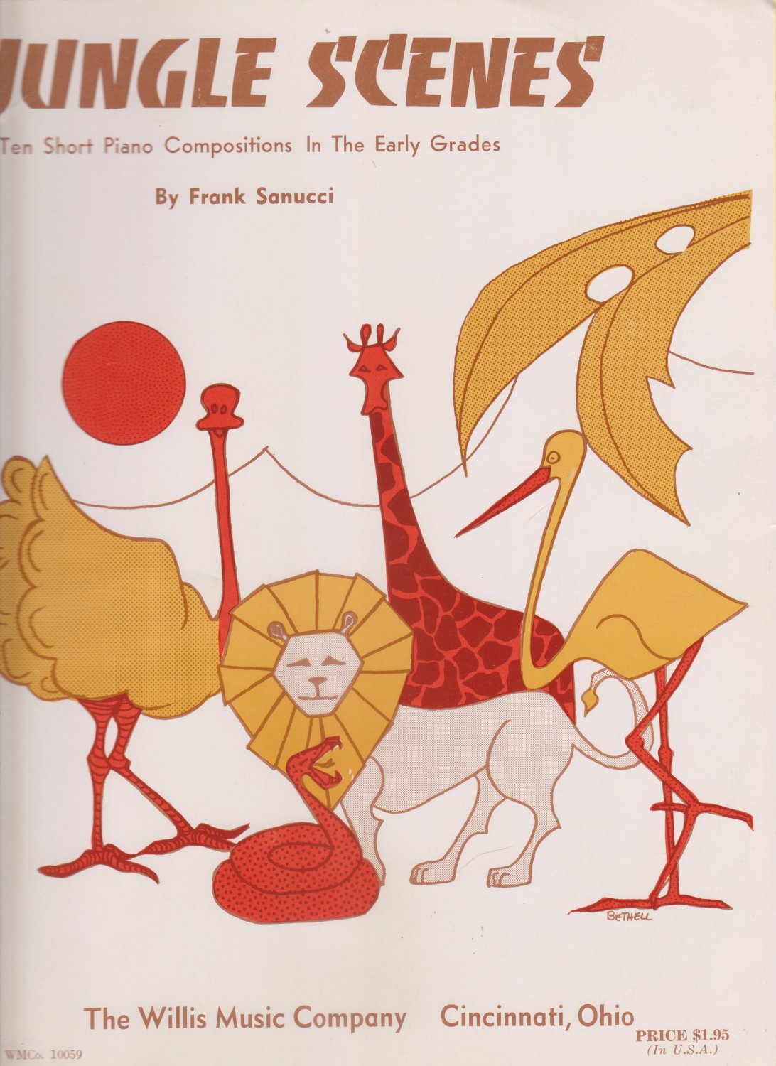 Jungle Scenes, Ten Short Piano Compositions in the Early Grades