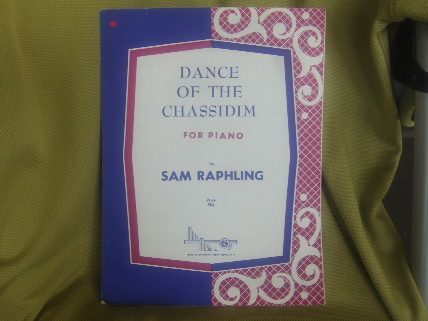 Dance of the Chassidim, For Piano by Sam Raphling