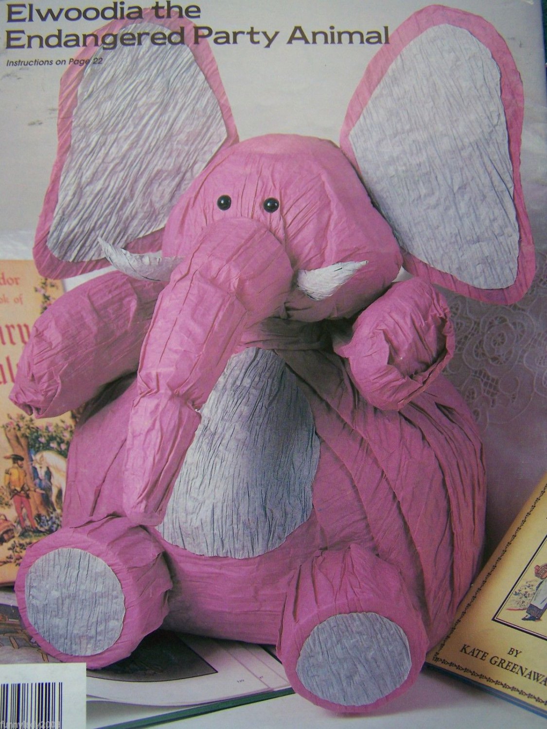 9 Paper Capers Twist Doll Animal Patterns Ballerina Panda Bear Cow Duck ...