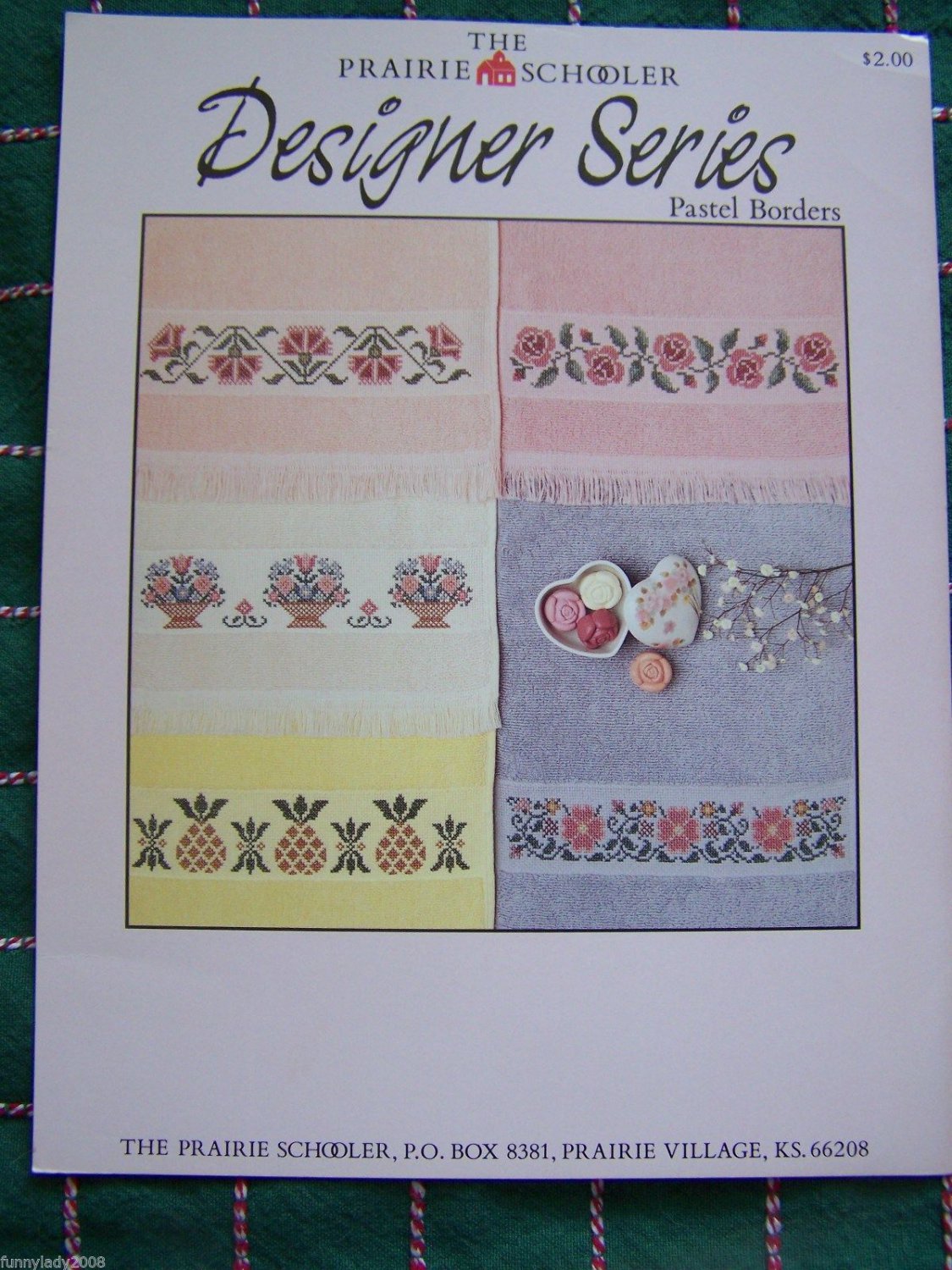 Prairie Schooler Cross Stitch Patterns Designer Series VINTAGE Pastel ...