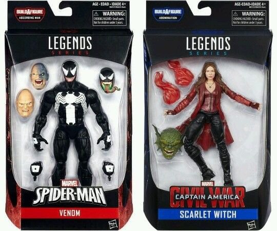 Hasbro Marvel Legends Infinite Series Scarlet Witch Venom NEW!