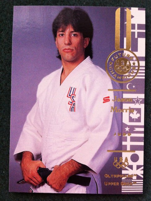 Jason Morris - 1996 Upper Deck US Olympic Champions Judo - Card #95