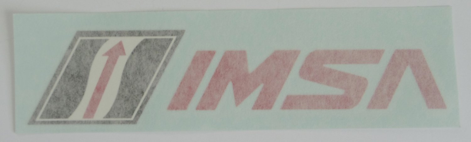 IMSA Transfer Sticker International Motorsports Association IMSA Decal ...