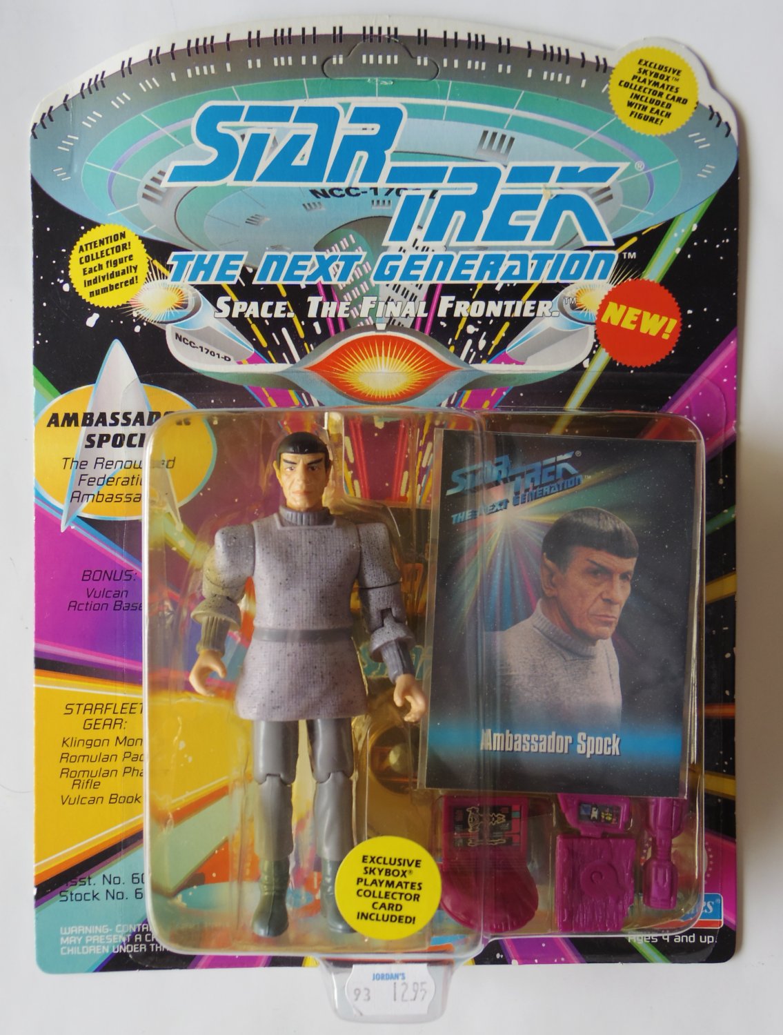 Star Trek Next Gen Ambassador Spock Action Figure