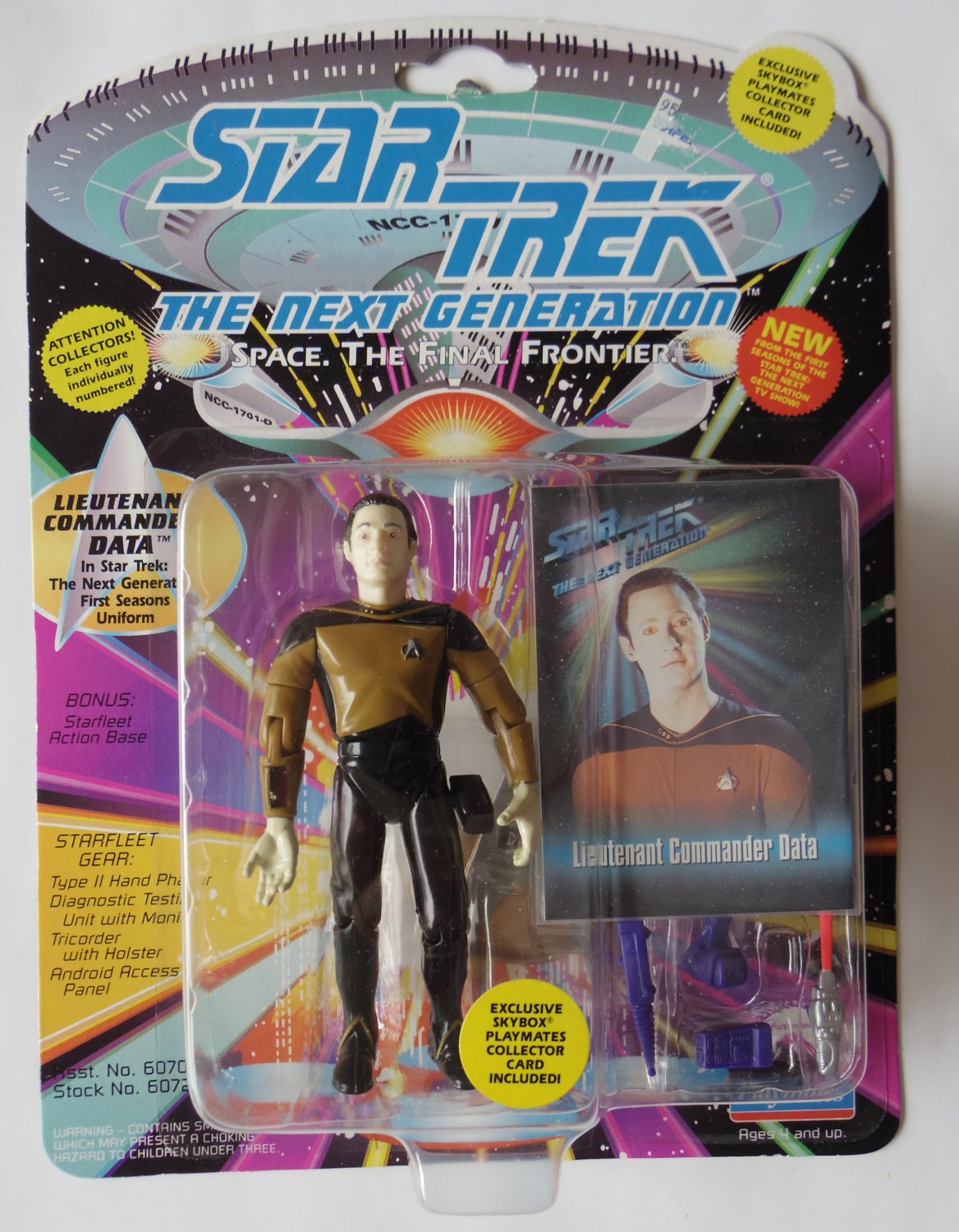 Star Trek Next Gen DATA Action Figure