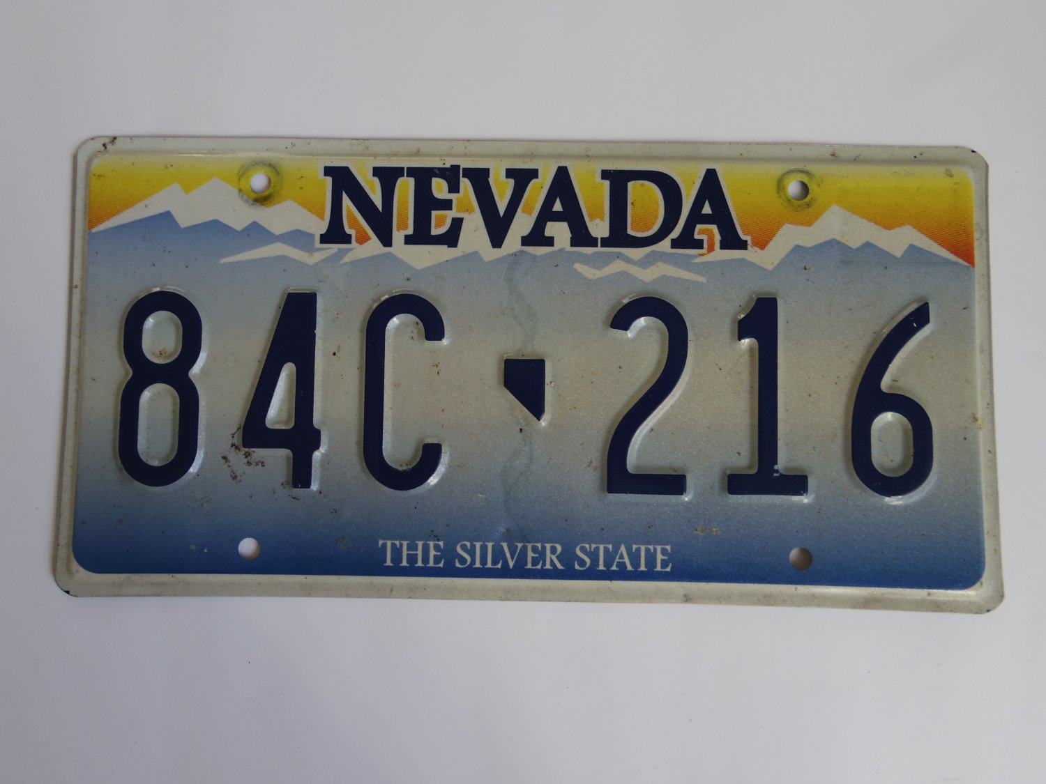 Nevada Silver State License Plate