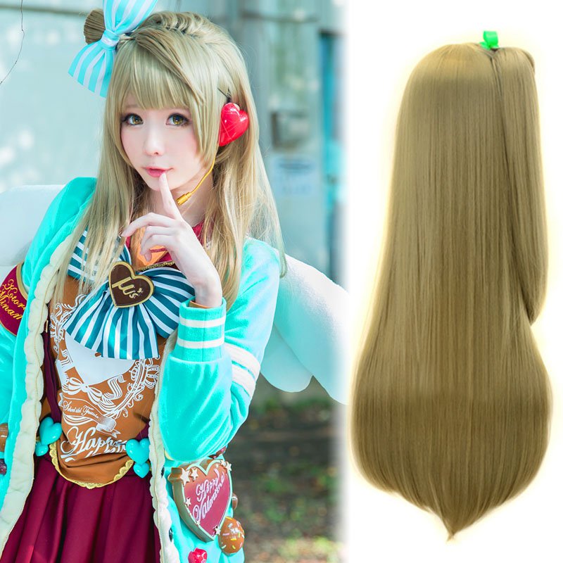 LoveLive! Minami Kotori cosplay Halloween Comic-Con Olive upset Hair ...