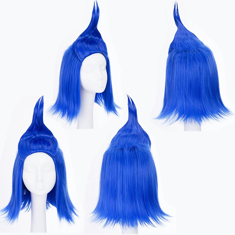 ONE PIECE Franky cosplay wig Comic-Con Party blue Liberty spikes ...