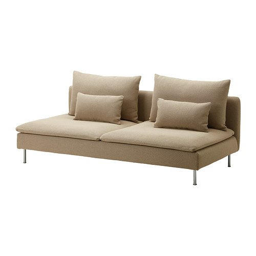 Ikea Soderhamn Sofa Bed Cover - Replosa Beige 802.244.59