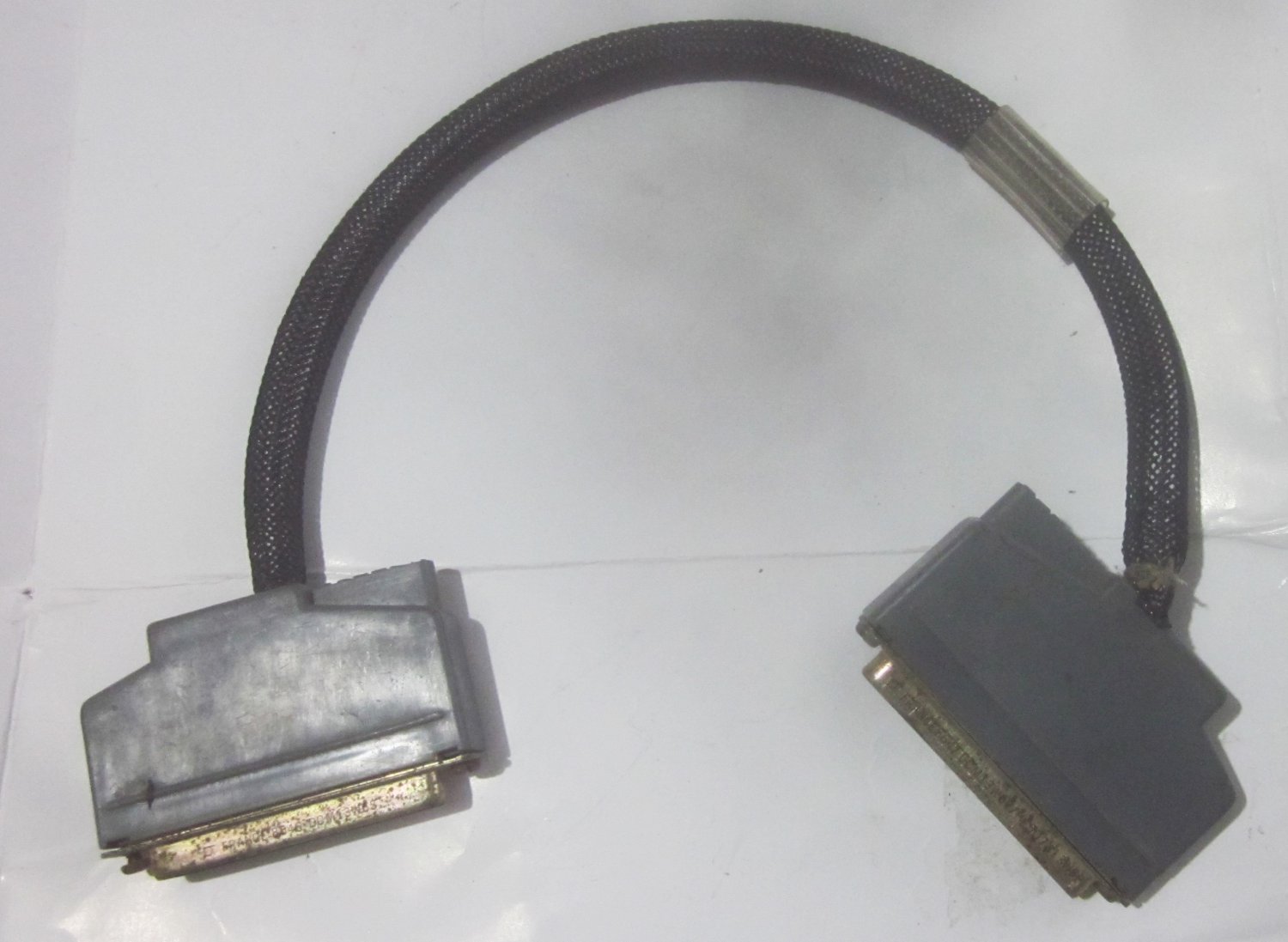 COAXIAL CABLE WITH ITT CONNECTORS DCM 13W6S MALE FEMALE