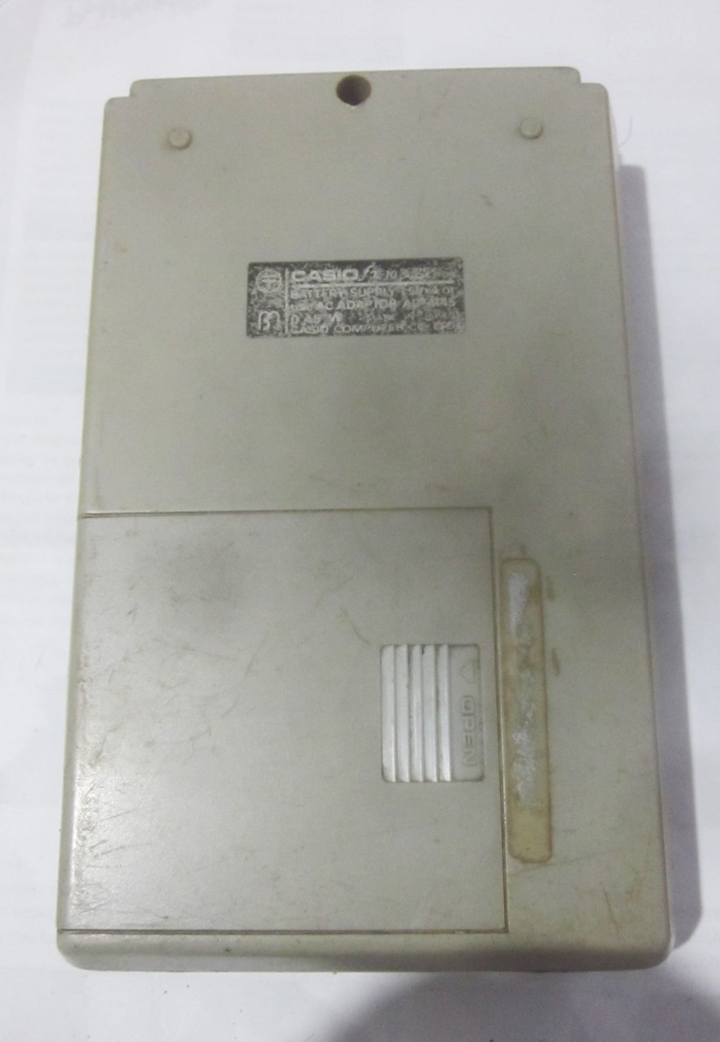 Vintage CASIO fx-10 Calculator - 1/2 zero - Japan 1974