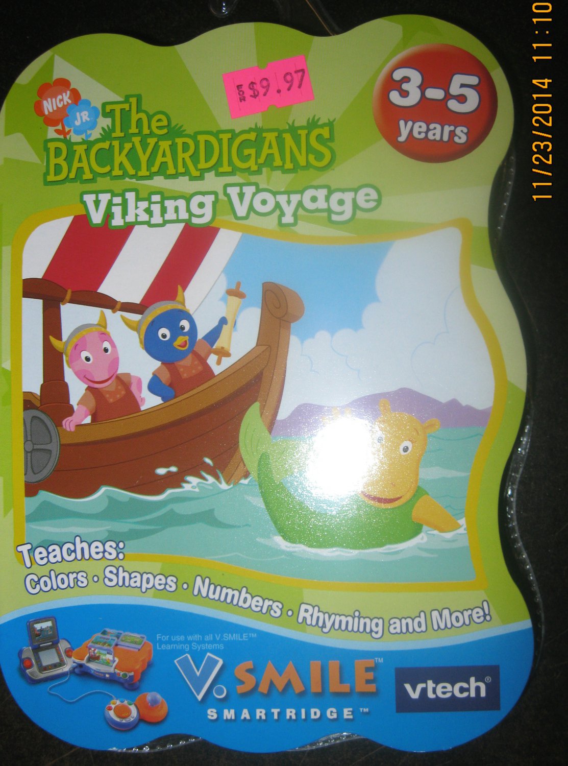 New V.smile The Backyardigans - Viking Voyage
