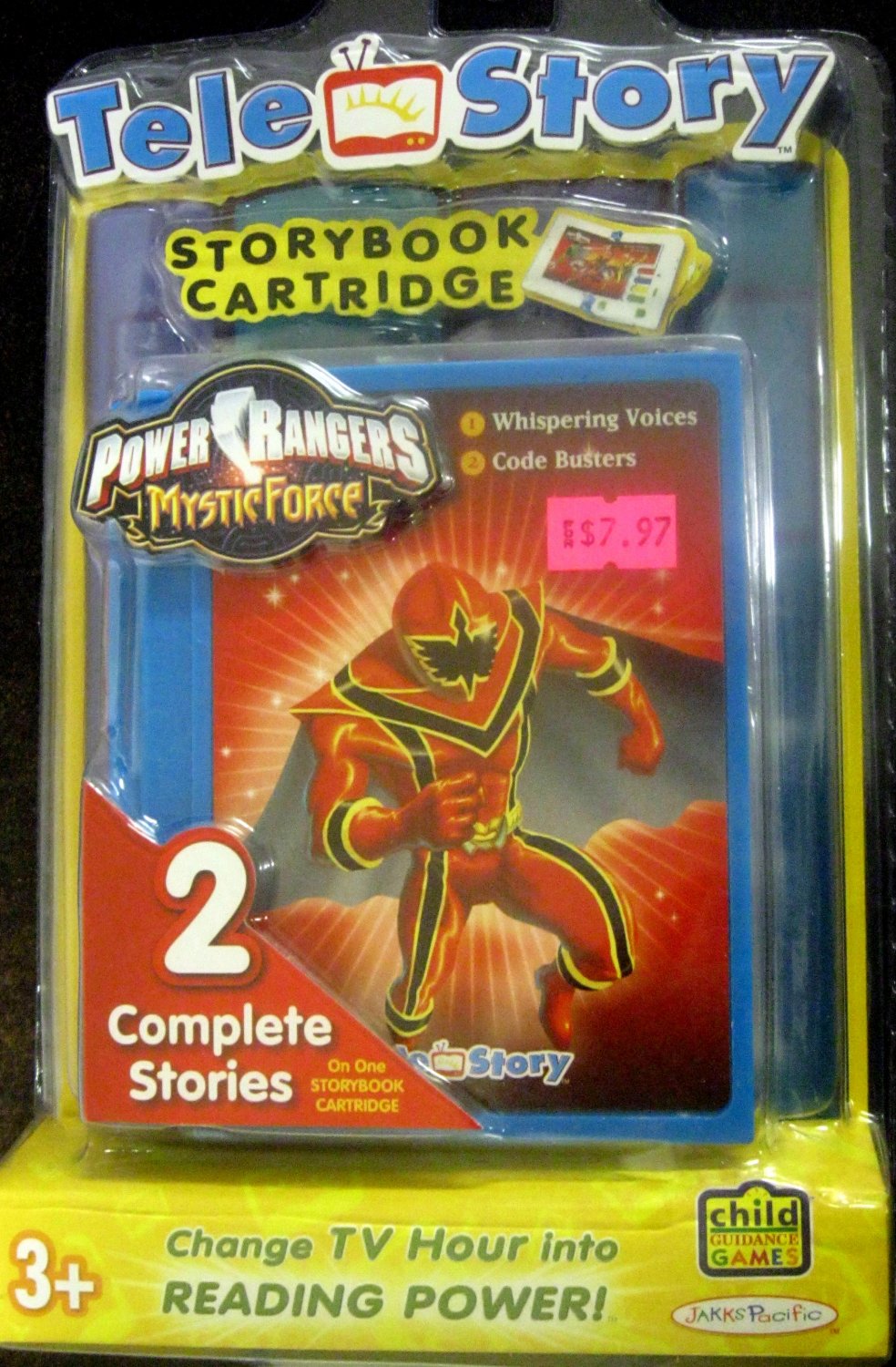 New VTech TeleStory Power Rangers Mystic Force StoryBook Cartridge