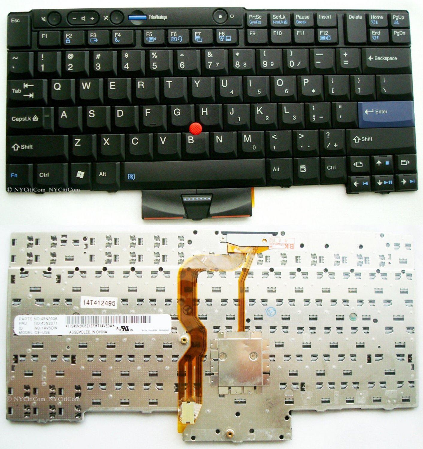 New OEM IBM Thinkpad T420 T420i T420s US QWERTY Layout Laptop Keyboard ...