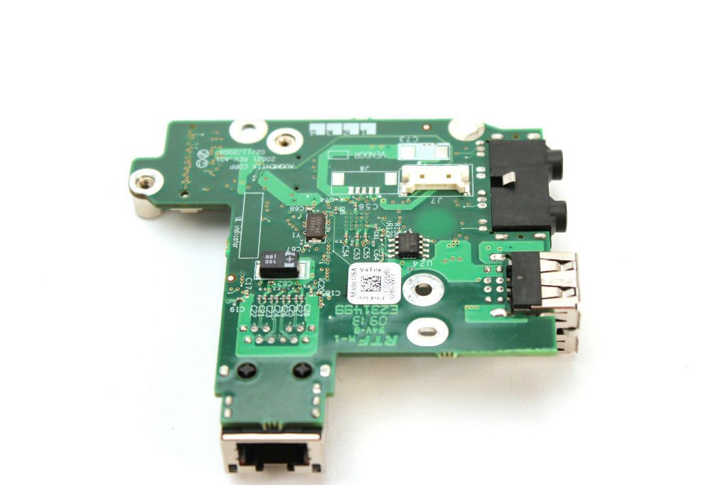 Dell Latitude E6400 Ethernet Audio USB Board - J238N