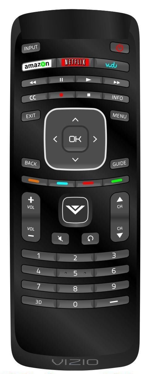 New Vizio Xrt110 Universal Internet App Remote Control