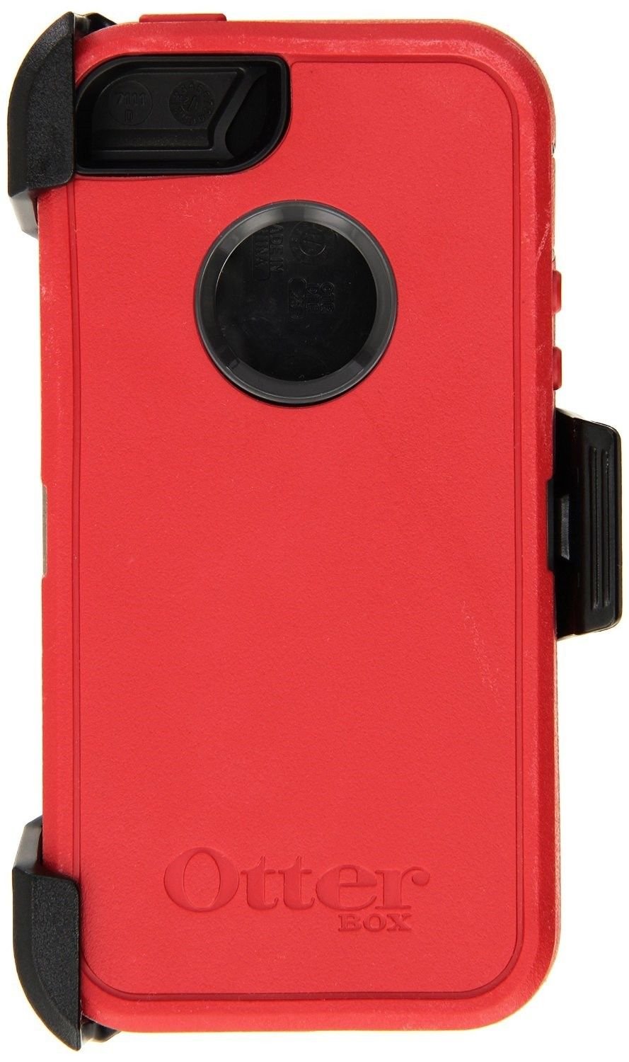 New Original Otterbox Defender Series Case With Holster For Apple Iphone 5 Red