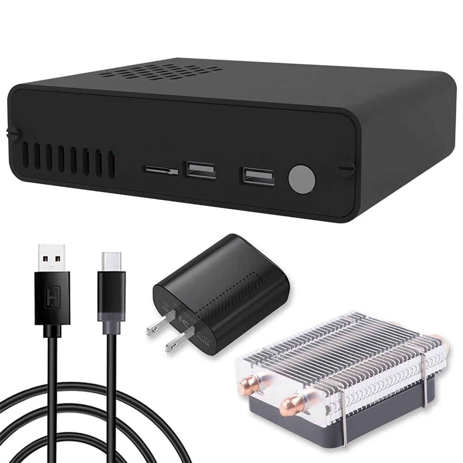 Deskpi Pro V2 2.5'' Sata Hdd/Ssd Nas Storage Kit, Raspberry Pi Set-Top ...