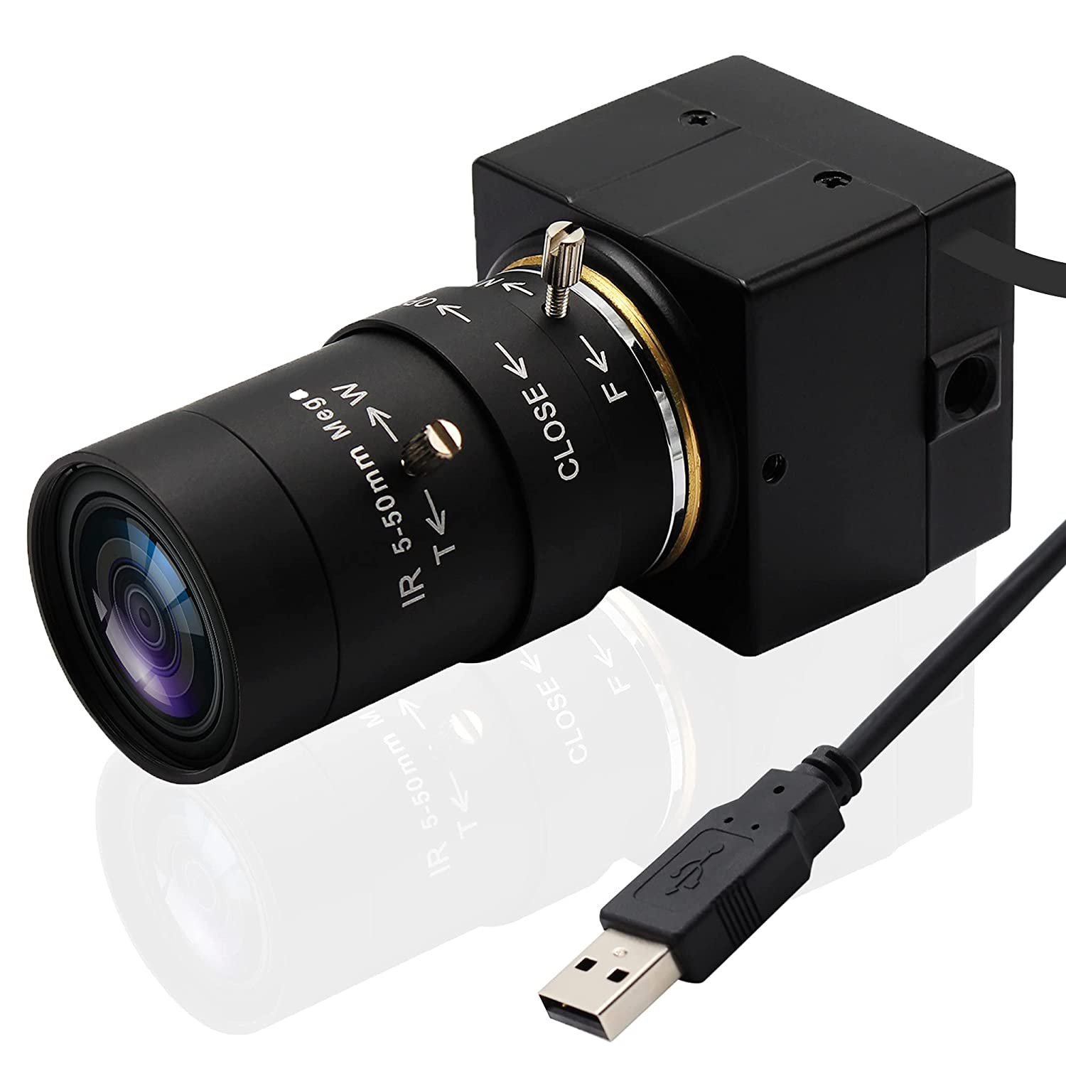 Webcam 4K Ultra Hd Web Camera 10X Optical Zoom Camera With 5-50Mm ...
