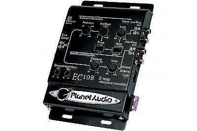 Planet Audio EC10B 2-Way Car Stereo Electronic Crossover