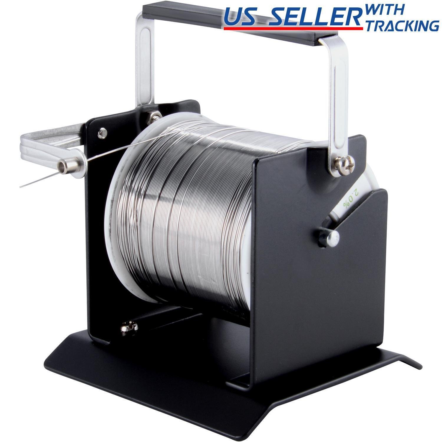 Solder Dispenser Wire Spool Holder Metal Stand