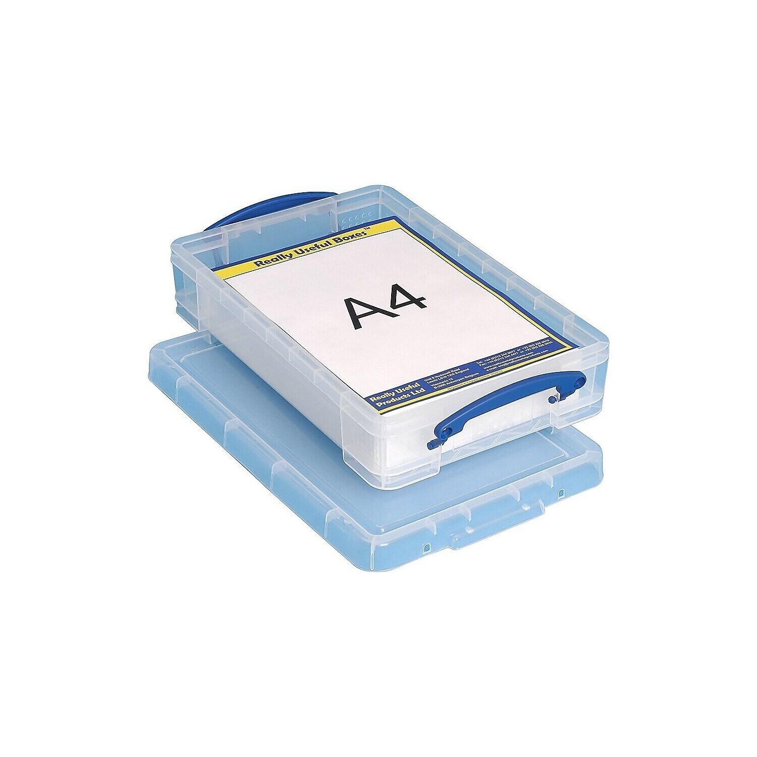 Box 4 Liter Snap Lid Storage Bin