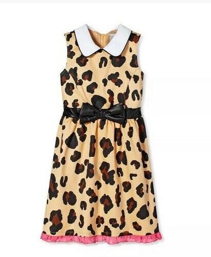 Target Leopard Dress Girls Size Xl 14/16 (Nwt)