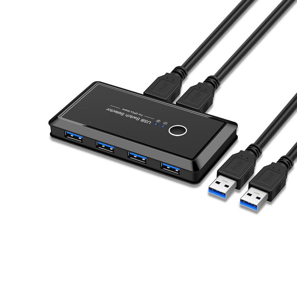 Usb 3.0 Sharing Switch / Selector 2 Computer Sharing 4 Usb 3.0 Device Kvm