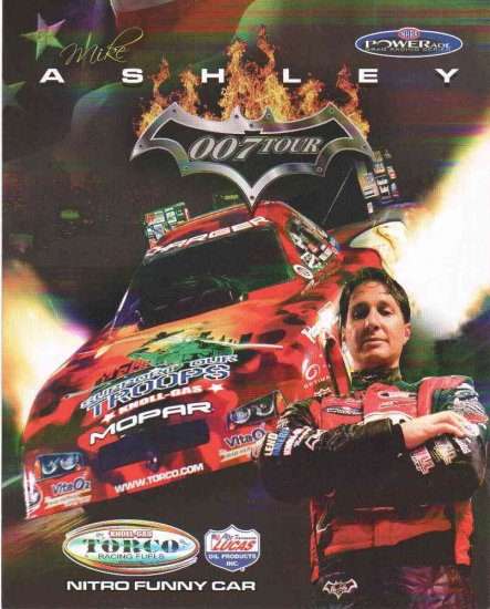 2007 NHRA FC Handout Mike Ashley (version # 1)
