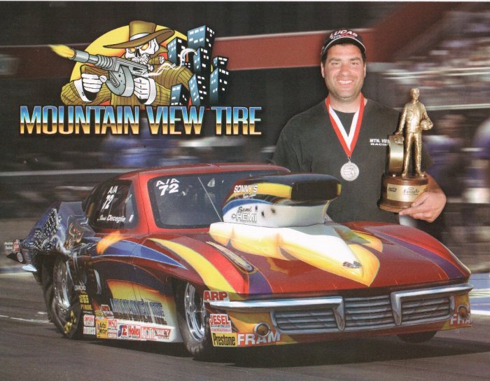 2007 NHRA Sportsman Handout Dave Beckley