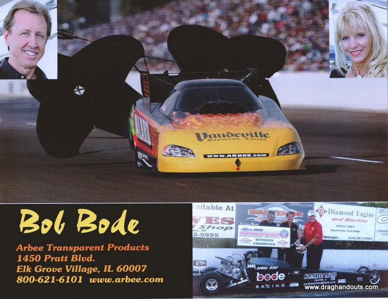 2011 NHRA FC Handout Bob Bode