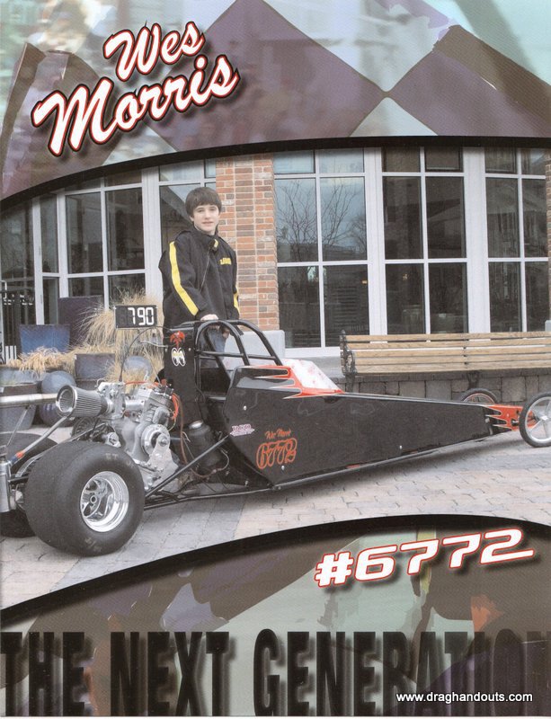 2012 NHRA JD Handout Wes Morris