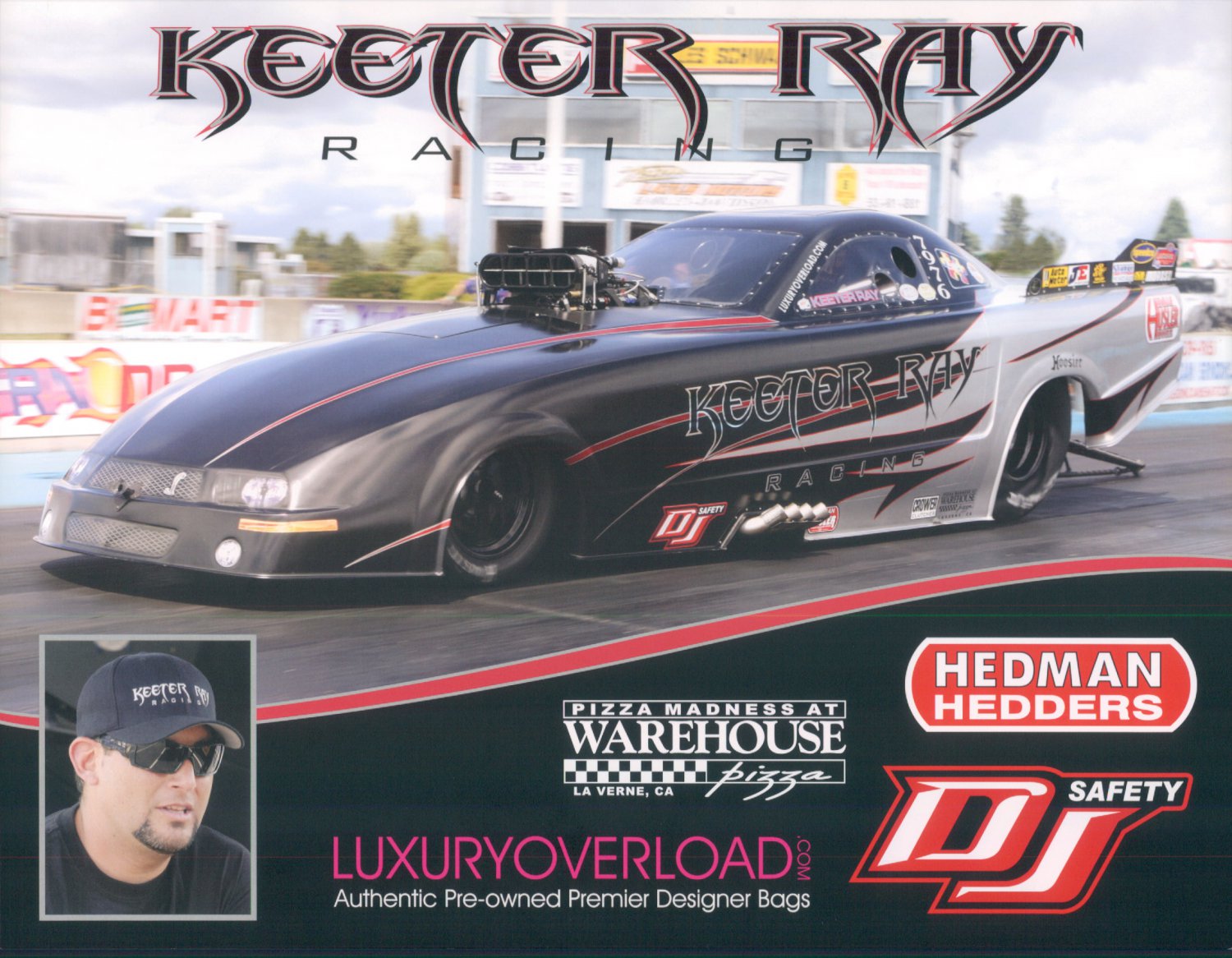 2012 NHRA AFC Handout Keeter Ray