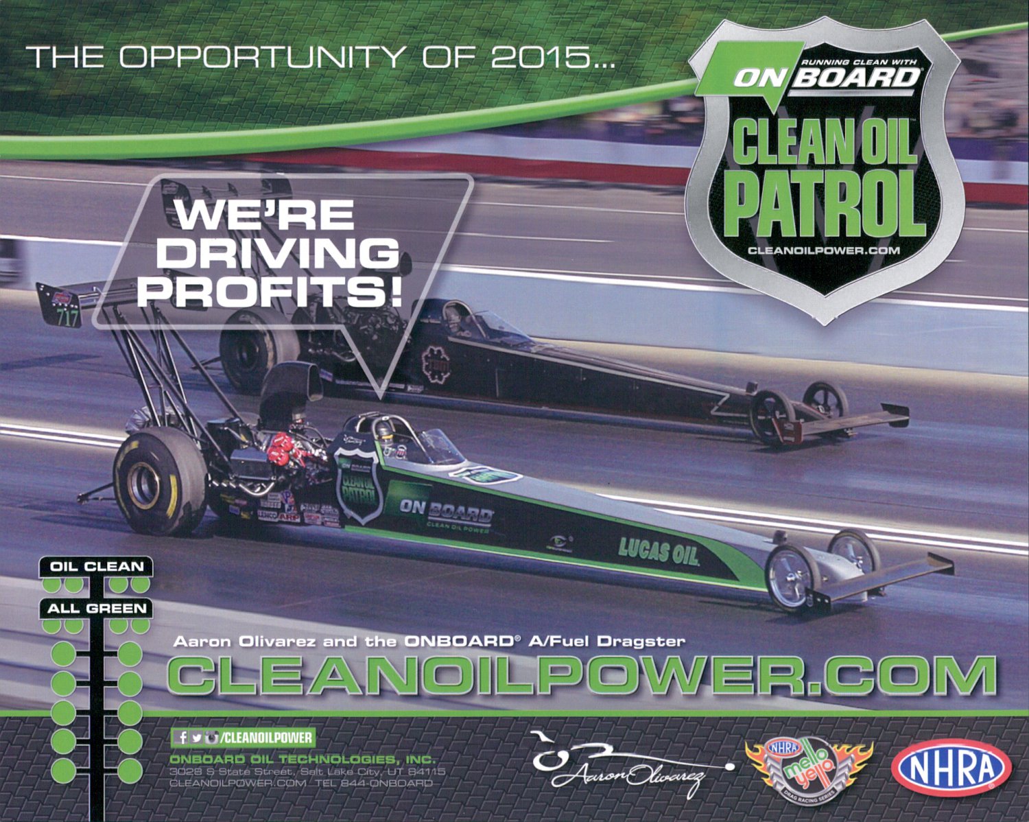 2015 NHRA TAD Handout Aaron Olivarez (version #1)