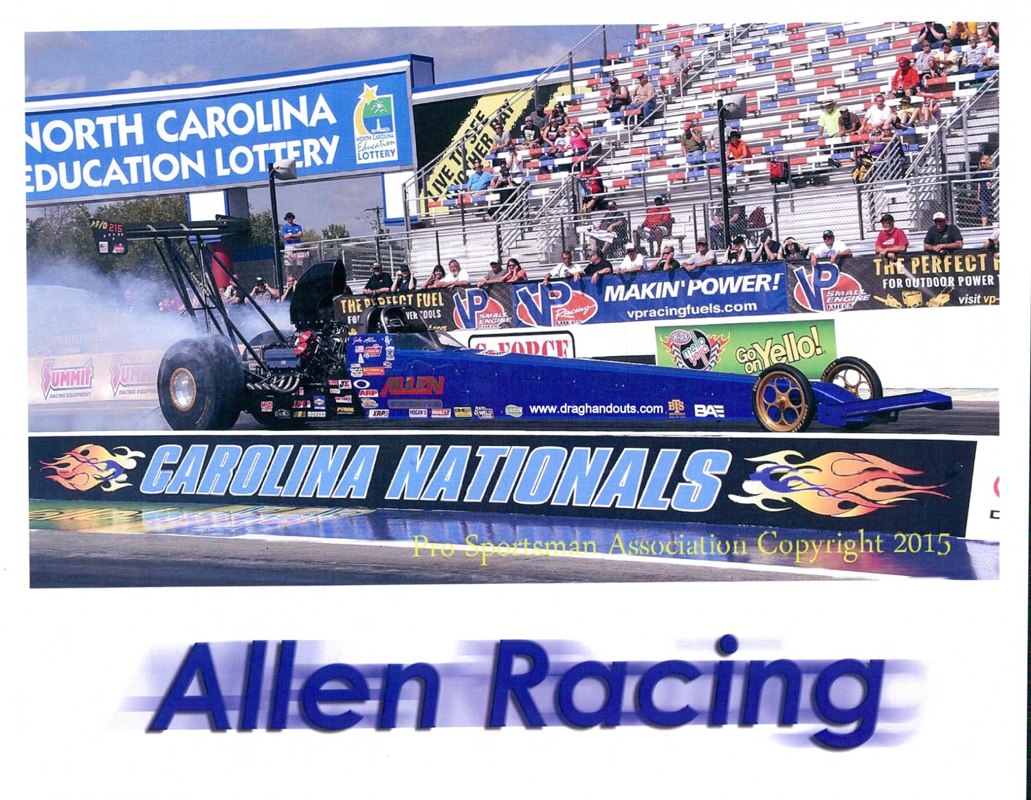 2017 NHRA TAD Handout Arthur Allen