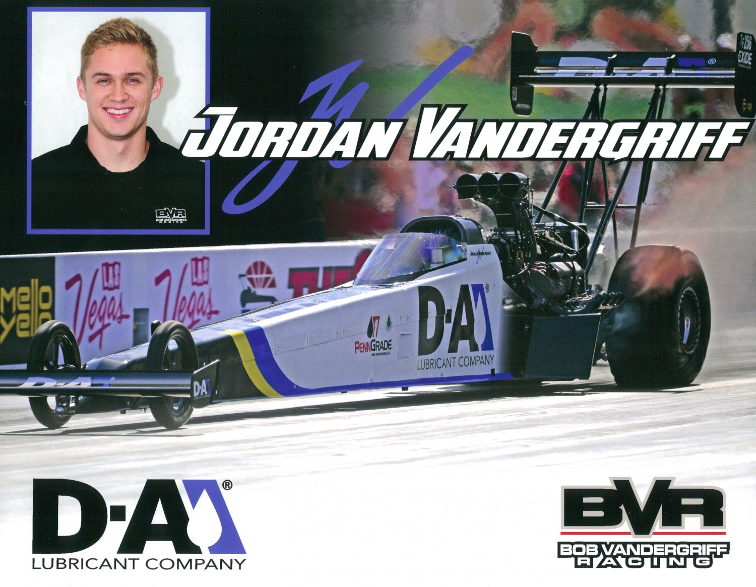 2019 NHRA TF Handout Jordan Vandergriff