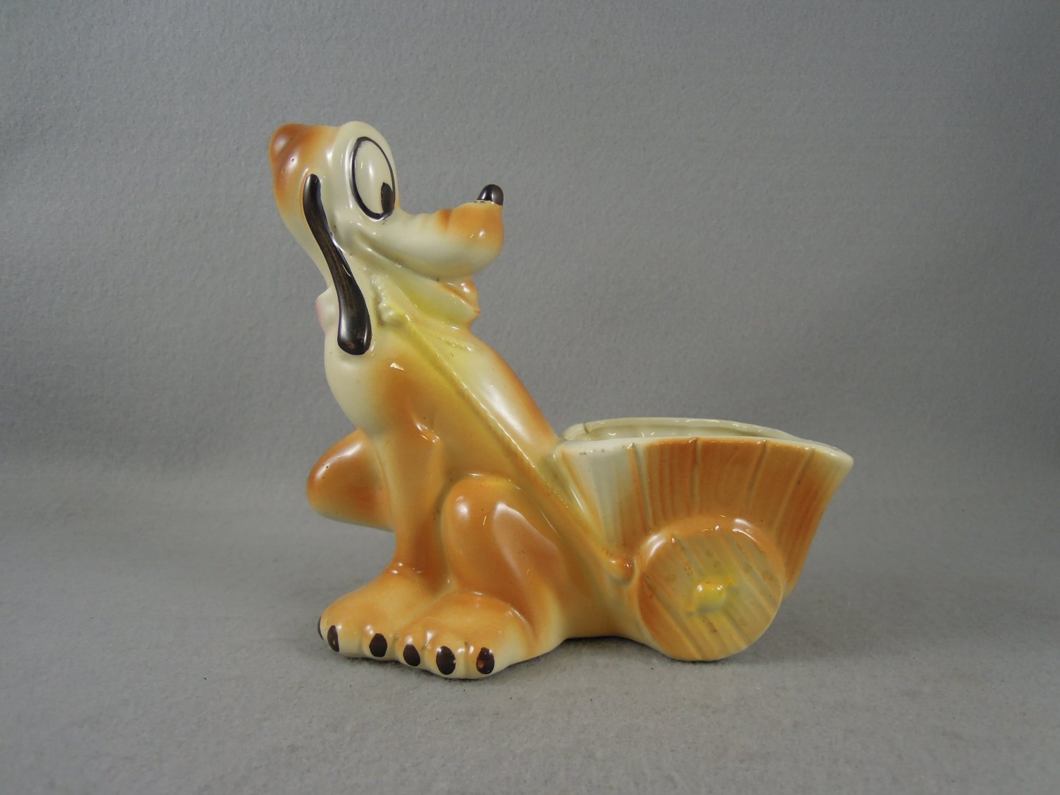 Vintage Disney Productions Pluto Planter