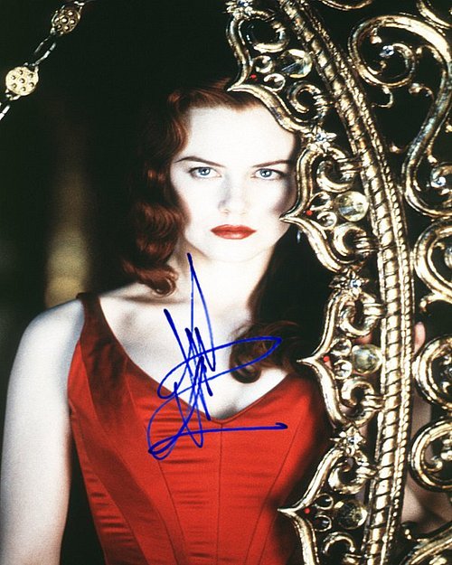KIDMANNICOLEmoulinrouge Autographed Preprint Signed Photo