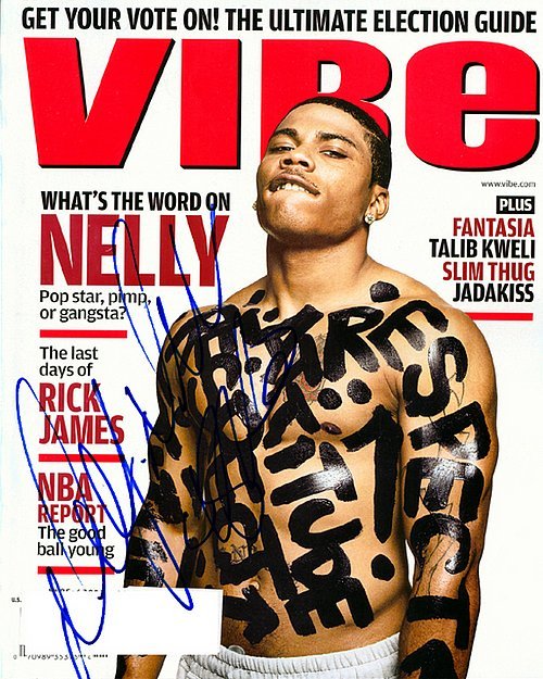 NELLY Autographed Preprint Signed Photo