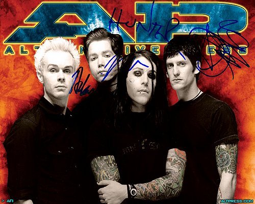 afi_ Autographed Preprint Signed Photo