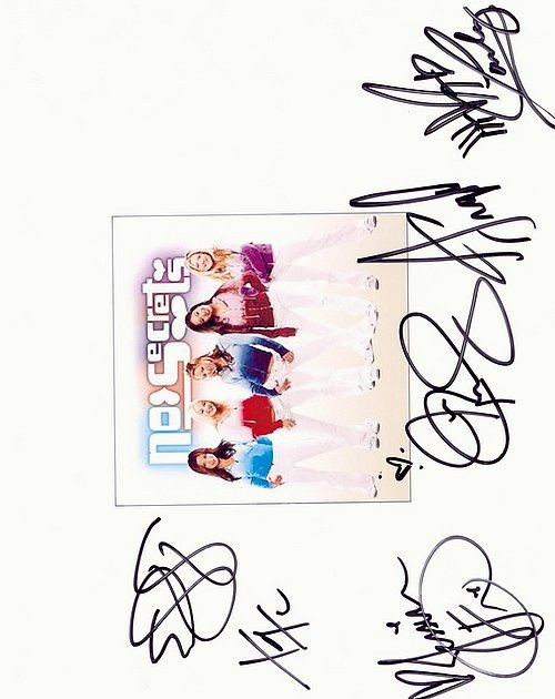 nosecrets Autographed Preprint Signed Photo