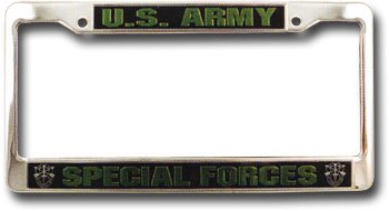 Special Forces License Plate Frame