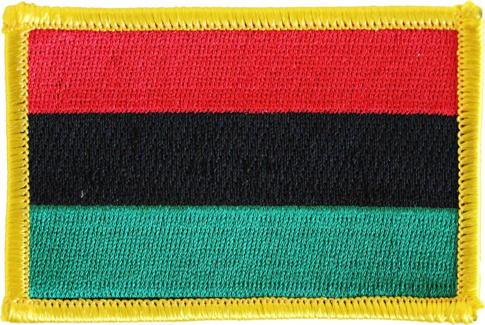 African American Rectangular Patch
