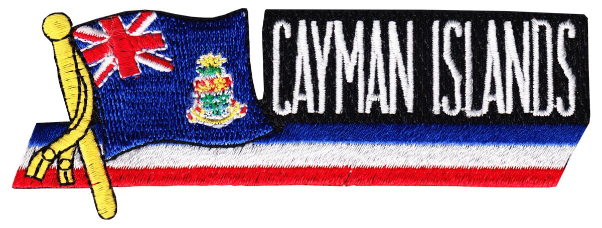 Cayman Islands Cut-Out Patch