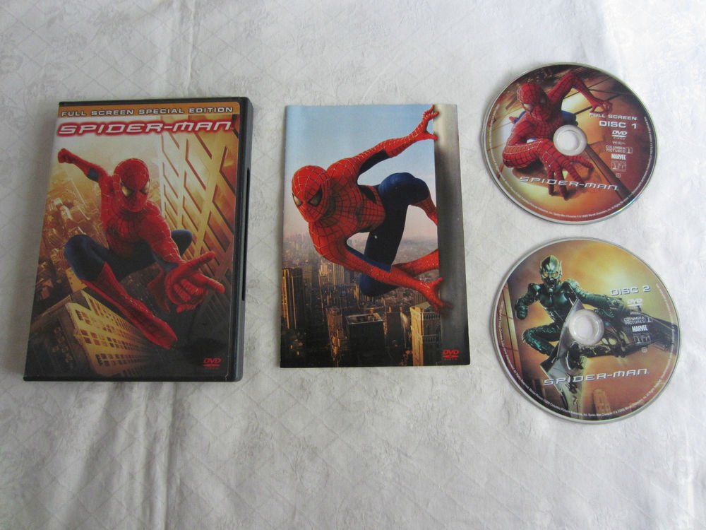 Spider-Man (DVD, 2002, 2-Disc Set, Special Edition Full Frame)