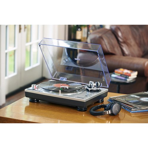 Audio-Technica Direct Drive Turntable Record Player USB Port Audio ...